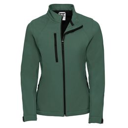Russel Athletic Russell - Softshelljacke f&uuml;r Damen (Flaschengr&uuml;n)