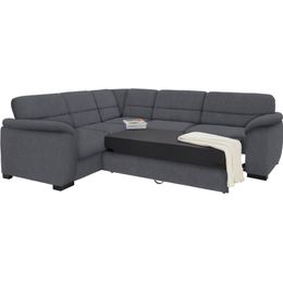 Sit & More Ecksofa SIT & MORE, B:255cm H:88cm T:225cm, grau, Luxus-Microfaser (90% Polyester, 10% Polyamid);Struktur (100% Polyester);Luxus-Microfaser ALTARA