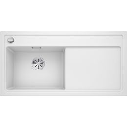 K&uuml;chensp&uuml;le Blanco, B:100cm H:19cm T:51cm, wei&szlig;, Verbundwerkstoff, K&uuml;chensp&uuml;len, "ZENAR XL 6 S", Mit Ablauffernbedienung