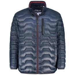 Herren Gro&szlig;e Gr&ouml;&szlig;en | s.Oliver Steppjacke, wasserabweisend Farbe blau Gr&ouml;&szlig;e: 3XL