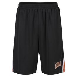 Karl Kani Herren Trainingsshorts "Karl Kani Sport College Tape Mesh Basketball Shorts", schwarz, Gr. L, 100% Polyester, Hosen