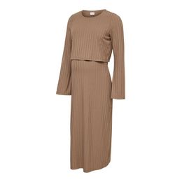 MAMALICIOUS mama licious Kleid in Fossil | Gr.: M