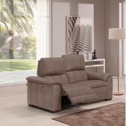 2-Sitzer Egoitaliano, B:154cm H:99cm T:97cm, braun, Sofas, "Capucine hoher Sitzkomfort, erstklassiger Relaxkomfort, elegant", wahlweise mit