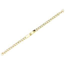 Adelia&acute;s ADELIA ́S Damen Armband "Armband &ndash; Panzerarmband aus Edelstahl 19 cm", 19cm, Edelstahl, gold, Edelstahl, Armb&auml;nder, Ein kleines Geschenk mit gro&szlig;er