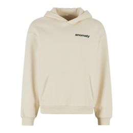 Herren Kapuzensweatshirt "Upscale by Mister Tee Theory Of Anomaly Fluffy Hoody", beige, Gr. XS, UPSCALE BY MISTER TEE, bedruckt, 70% Baumwolle, 30%