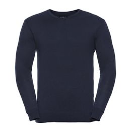 Russel Athletic Russell Collection - Sweatshirt V-Ausschnitt f&uuml;r Herren (Dunkelblau)