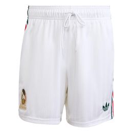 Adidas Performance Shorts 'Mexiko Originals' Herren Gr&ouml;&szlig;e XL mokka / dunkelgr&uuml;n / rot / wei&szlig;