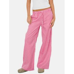 ITS MAY Damen Chinohose "ITS MAY Trouser Cara", pink, Gr. S, Obermaterial: 95% Polyester, 5% Elasthan, Hosen