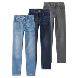 Yigga 3 Jungen Relaxed-Jeans mit Stretch