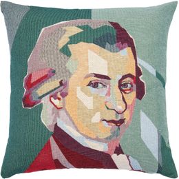Dekokissen Pad, B:45cm L:45cm, bunt, Obermaterial: 50% Baumwolle, 45% Polyester, 5% Polyacryl, Dekokissen_Sitzkissen_Kissenh&uuml;llen, "LEGEND", Die