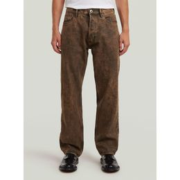 G-Star Raw G-STAR Herren 5-Pocket-Jeans "Dakota Regular Straight Jeans", braun, Gr. 29, Obermaterial: 75% Baumwolle, 25% Baumwolle, Jeans