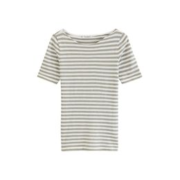 Marc O'Polo Marc O'polo T-Shirt Damen Gr&ouml;&szlig;e S grau / wei&szlig;