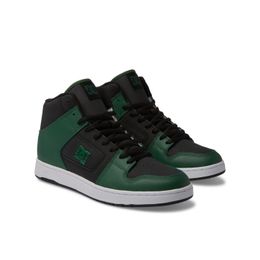 DC Shoes Herren Sneaker "Manteca 4 Hi", Gr. 7,5, gr&uuml;n, Obermaterial:51.34% Leder, 48.66% Synthetikmaterial., Schuhe