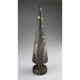 AM Design Dekobaum "Dekofigur aus Glas", B/H/T: 41cm, gold, Wohnzimmer, Dekofiguren, &Oslash;xH: 9x41 cm