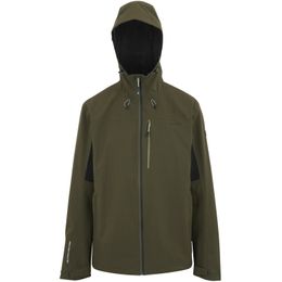 Regatta Herren Funktionsjacke "Birchdale II", gr&uuml;n, Gr. XXL, Obermaterial: 100% Polyester PES., Jacken