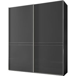 Schwebet&uuml;renschrank STAUD, B:225cm H:240cm T:68cm, grau, Holzwerkstoff, Schr&auml;nke, "Sonate Pesaro, Made in Germany", Mit vier verschiedenen