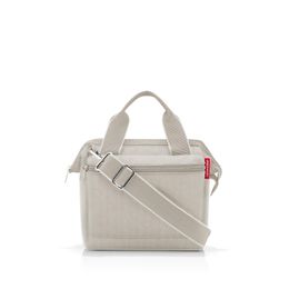 Reisenthel Reisetasche "Reisenthel allrounder cross", beige, Polyester, unifarben, Taschen, Abnehmbarer, verstellbarer Schultergurt mit Karabinerhaken