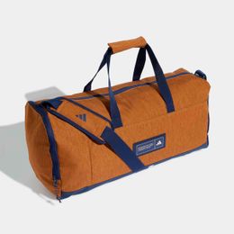 Sporttasche "4ATHLTS DUFFELBAG M", adidas Performancetech copper, sanftes wei&szlig;, Polyester, Taschen