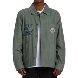 Billabong Herren Blouson "DJ Javier Turn The Tide", gr&uuml;n, Gr. S, Obermaterial:100% Baumwolle., Jacken