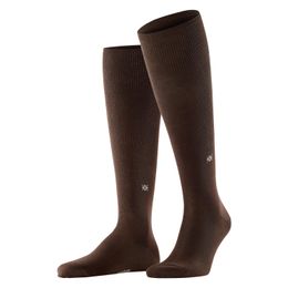 Burlington Kinder Kniestr&uuml;mpfe "Dublin", Gr. 40, braun, Obermaterial: 69% Baumwolle CO. 29% Polyamid PA. 2% Elasthan EL., glatt, Socken