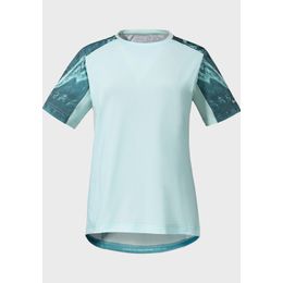 Sch&ouml;ffel SCH&Ouml;FFEL Damen Radtrikot "Shirt Valbella L", blau, Gr. 38, Oberstoff : 90% Polyester 10% Elasthan Oberstoff R&uuml;ckteil: 77% Polyester 18% Lyocell 5%