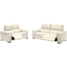 Polstergarnitur Egoitaliano, B:200cm H:99cm T:97cm, beige, Sitzm&ouml;bel-Sets, "Capucine, bequem, zeitlos elegant, hochwertiges Set", bestehend aus einem