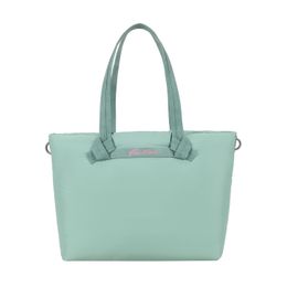 Damen Henkeltasche "Cloud Shopper", Fritzi aus Preussen, gr&uuml;n, Nylon, unifarben, Taschen, mit gepuffter, ultraleichter Qualit&auml;t