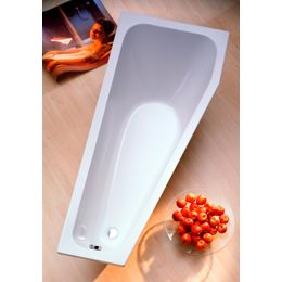 Badewanne Ottofond, B:75cm H:58cm L:170cm T:75cm, wei&szlig;, Sanit&auml;racryl, Badewannen, "Koala Vario", mit Wannentr&auml;ger