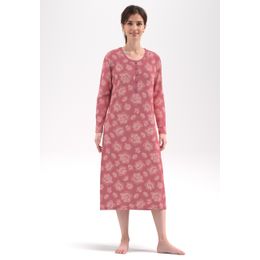 G&ouml;tzburg G&Ouml;TZBURG Damen Nachthemd, Gr. 40, rosa, Single Jersey, Obermaterial: 100% Baumwolle, Kleider
