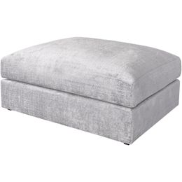 Polsterhocker OTTO HOME, B:101cm H:52cm T:97cm, grau, 100% Polyester, Hocker, "Soft&Cosy XL, B: 101 cm - OTTO. Verl&auml;ssliche Qualit&auml;t.", Mega-Hocker,
