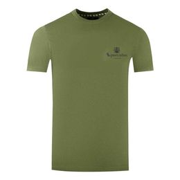 Aquascutum Herren London Aldis Logo T-Shirt (Gr&uuml;n)