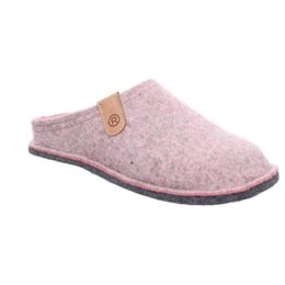 Rohde Damen Pantoffel &raquo;CALMYS N&deg;15&laquo; Clog, Hausschuh, Homeslipper, Filz in melierter Optik rosa 40
