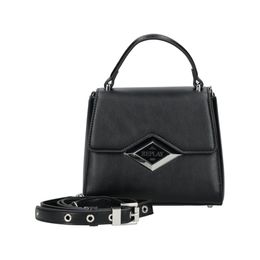 Replay Damen Henkeltasche "Replay Taschen Leder", schwarz, Leder, Taschen