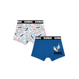 Disney W&auml;sche-Set 'Sonic - Boxershorts (2er-Pack)' Jungen Gr&ouml;&szlig;e 92 bunt