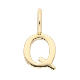 Adelia&acute;s ADELIA ́S Damen Buchstabenanh&auml;nger "Buchstabenanh&auml;nger Q 333 Gold ( 8K )", Gold, gold, Gold, Schmuckanh&auml;nger, Goldanh&auml;nger Buchstabe Q