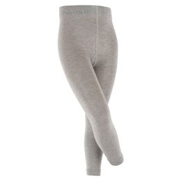 Falke M&auml;dchen Feinstrumpfleggings "Active Warm", grau, Gr. 152, Obermaterial: 57% Polyacryl PAN. 33% Polyamid PA. 10% Wolle WO., Strumpfhosen