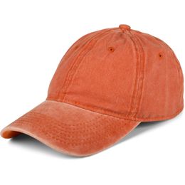 styleBREAKER "Vintage Cap in washed Optik" 1 Stk.