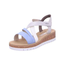 Rieker Keilsandalette in blau | Gr.: 41
