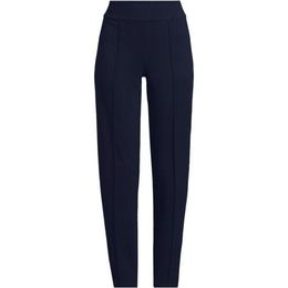 LANDS' END Starfish High Waist Bleistifthose in Petite-Gr&ouml;&szlig;e, Damen, size: petite, Blau, Elasthan/Baumwoll-Mischung, by Lands' End