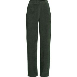 LANDS' END Strickcord-Hose Straight Fit f&uuml;r Damen, Damen, size: regular, Gr&uuml;n, Elasthan/Baumwoll-Mischung/Polyester-Mischung, by Lands' End