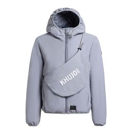 Khujo Jacke 'Shelly2' Damen Gr&ouml;&szlig;e XS blau / schwarz / wei&szlig; Sommerjacke
