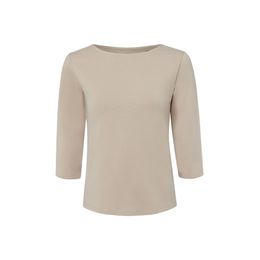 Franco Callegari Langarmshirt in taupe - 0005 | Gr.: L