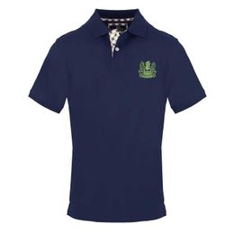 Aquascutum - Poloshirt f&uuml;r Herren, Mit Kragen, kurz&auml;rmlig (Marine)