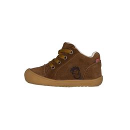 Trollkids Leder-Lauflernschuhe Noresund in teak brown | Gr.: 26