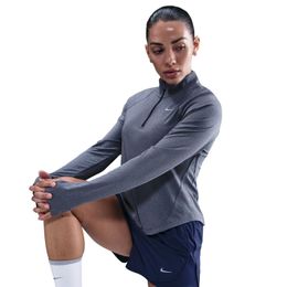 Nike - Oberteil f&uuml;r Damen, Laufen, Lang&auml;rmlig (Mitternachtsblau)