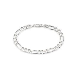 Bruno Banani Herren Armband &raquo;Schmuck Geschenk Silber 935 Armschmuck Armkette Figarokette&laquo; silber 21, Silber 935