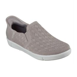 Skechers - "Breezest" Sneaker f&uuml;r Damen, Zum Anschl&uuml;pfen (Grau)