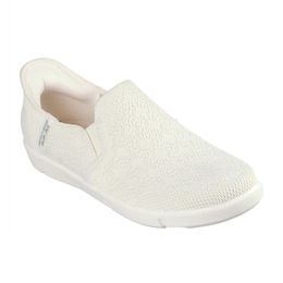 Skechers - "Breezest" Sneaker f&uuml;r Damen, Zum Anschl&uuml;pfen (Naturwei&szlig;)