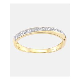 Diamant L'&eacute;ternel Eternity-Ring aus 375 Gelbgold mit Diamant | Gr.: 50