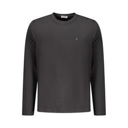 Coveri Moving Schwarzes Baumwoll-Herren-T-Shirt